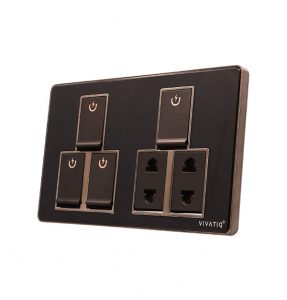 4 SWITCH + 2 SOCKET – Vivatiq Electrical