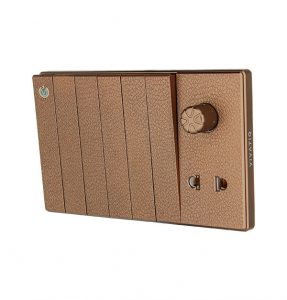 6 SWITCH + 1 SOCKET + 1 DIMMER – Vivatiq Electrical