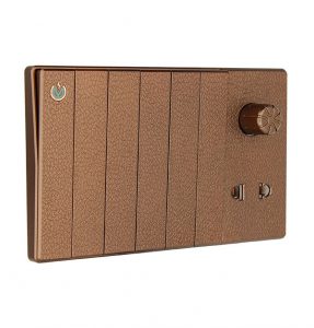 6 SWITCH + 1 SOCKET + 1 DIMMER – Vivatiq Electrical
